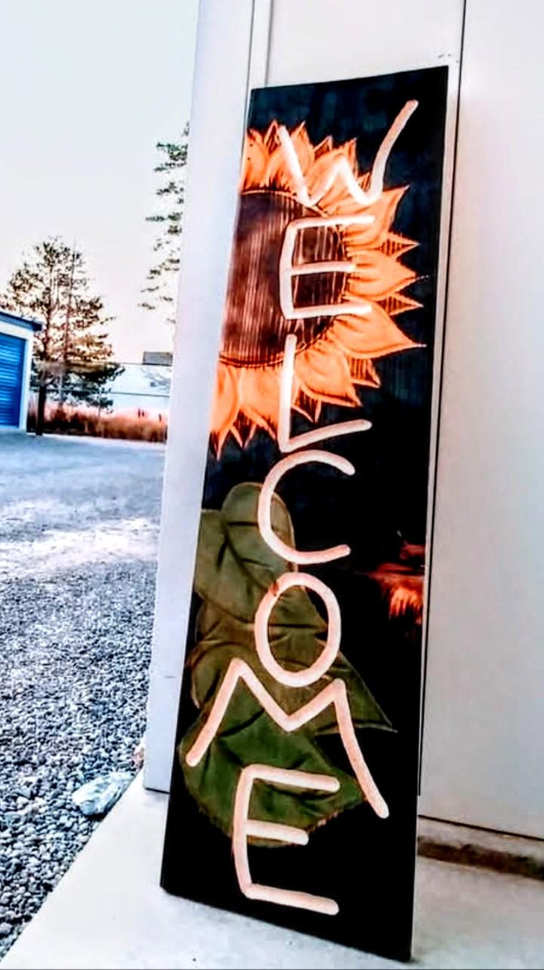 4ft Tall Standing Welcome Sign - Etsy