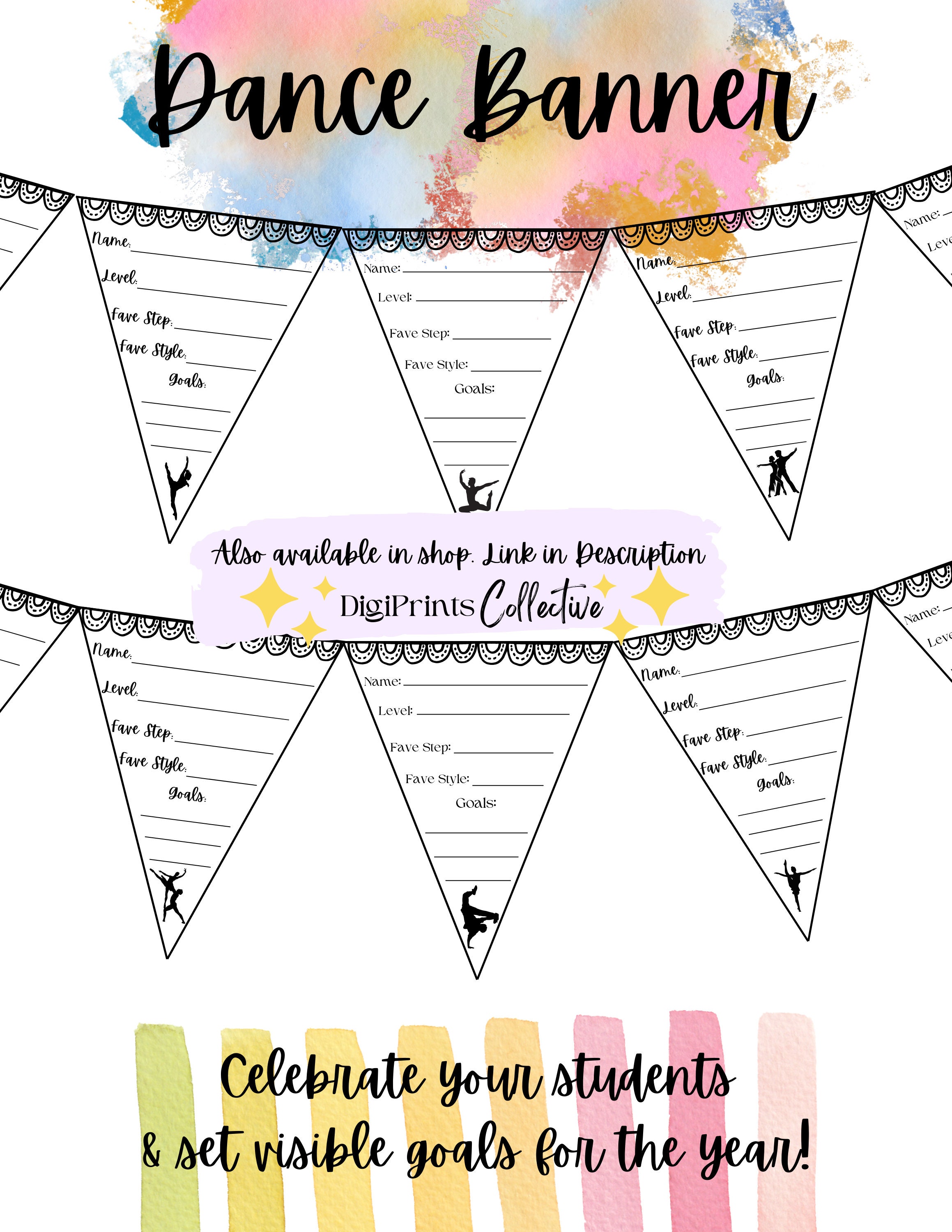 Dance Teacher Planner Bundle | Choreography Planning, Dance Studio ...