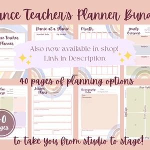 Dance Banner Template | Digital Printable Dancer Goals | Dance Studio ...