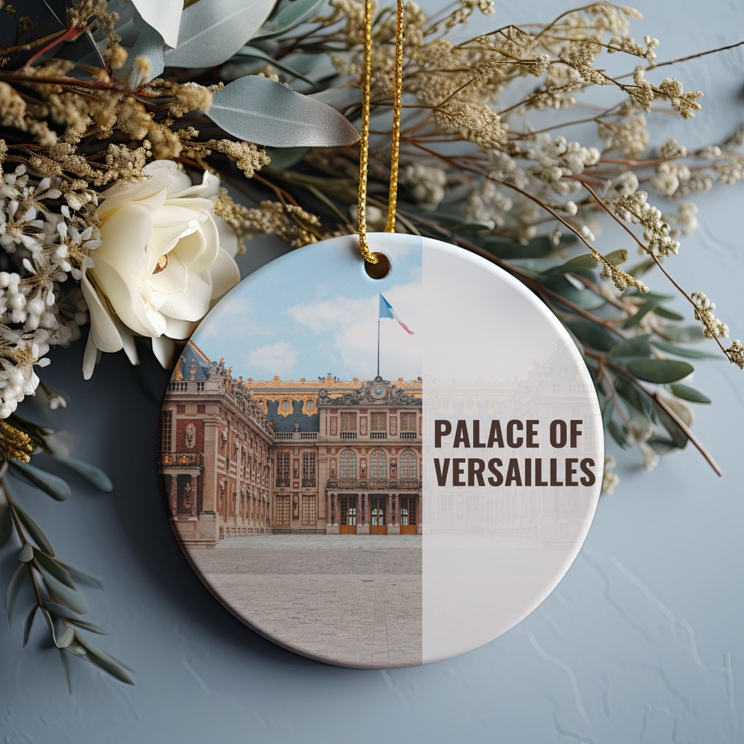 Palace of Versailles Ornament, Christmas Ornament, Palace of Versailles ...