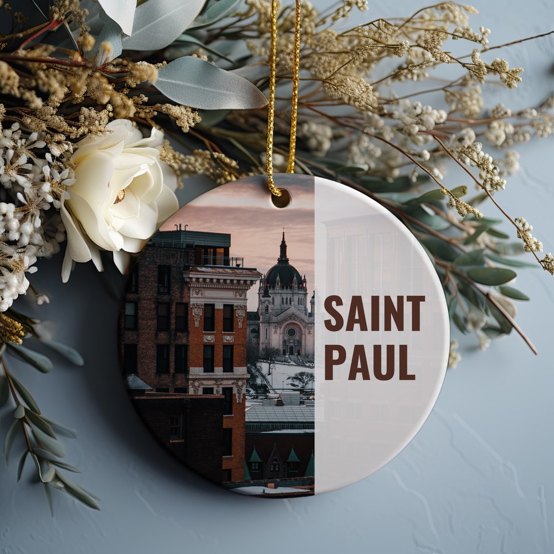 Saint Paul Christmas Ornament, Christmas Gift, Saint Paul Gift, Saint ...