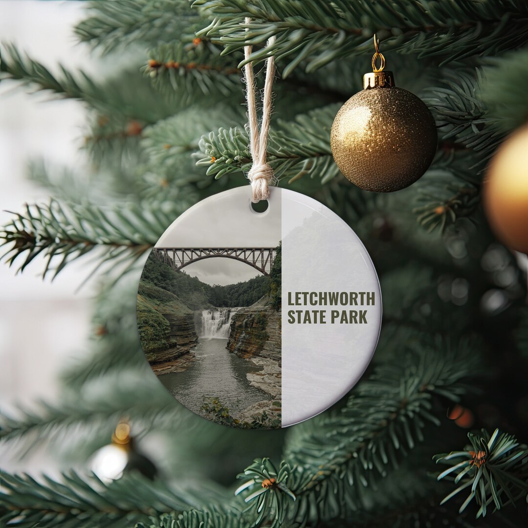 Letchworth State Park Christmas Ornament, Christmas Gift, Letchworth ...