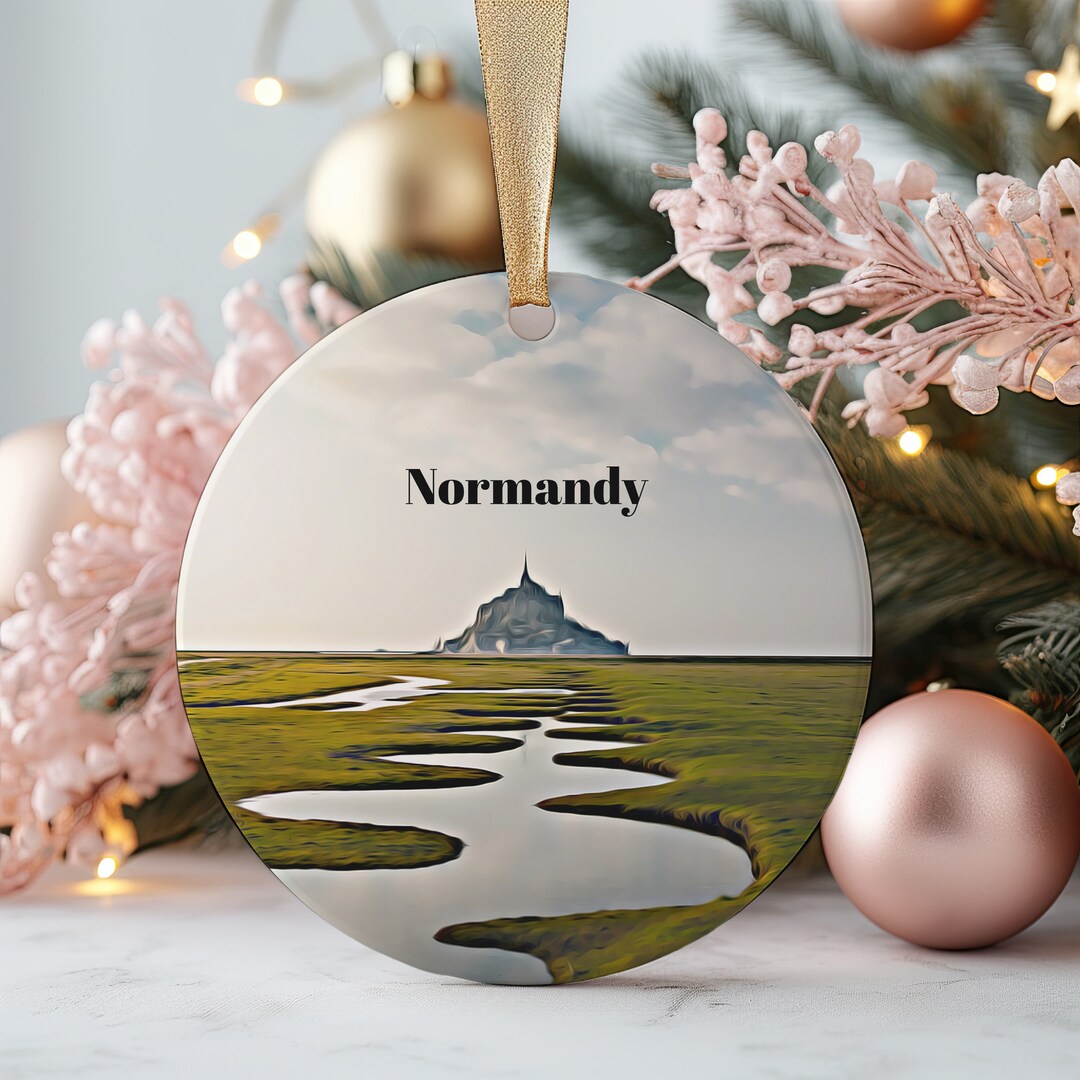 Normandy Ornament, Christmas Ornament, Normandy Gift, Christmas Gift ...