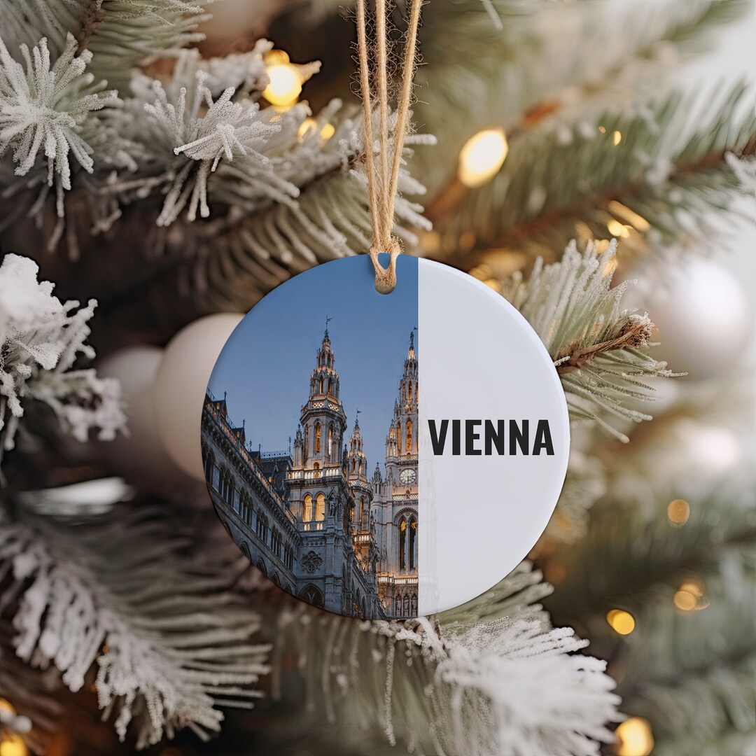 Vienna Ornament, Christmas Ornament, Vienna Gift, Christmas Gift ...