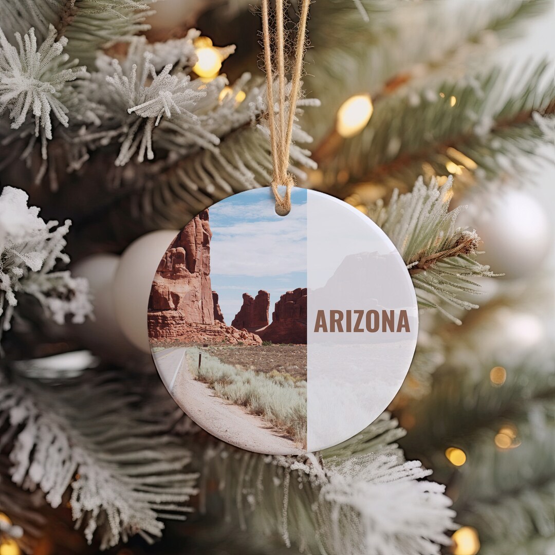 Arizona Christmas Ornament, Christmas Gift, Arizona Gift, Arizona ...