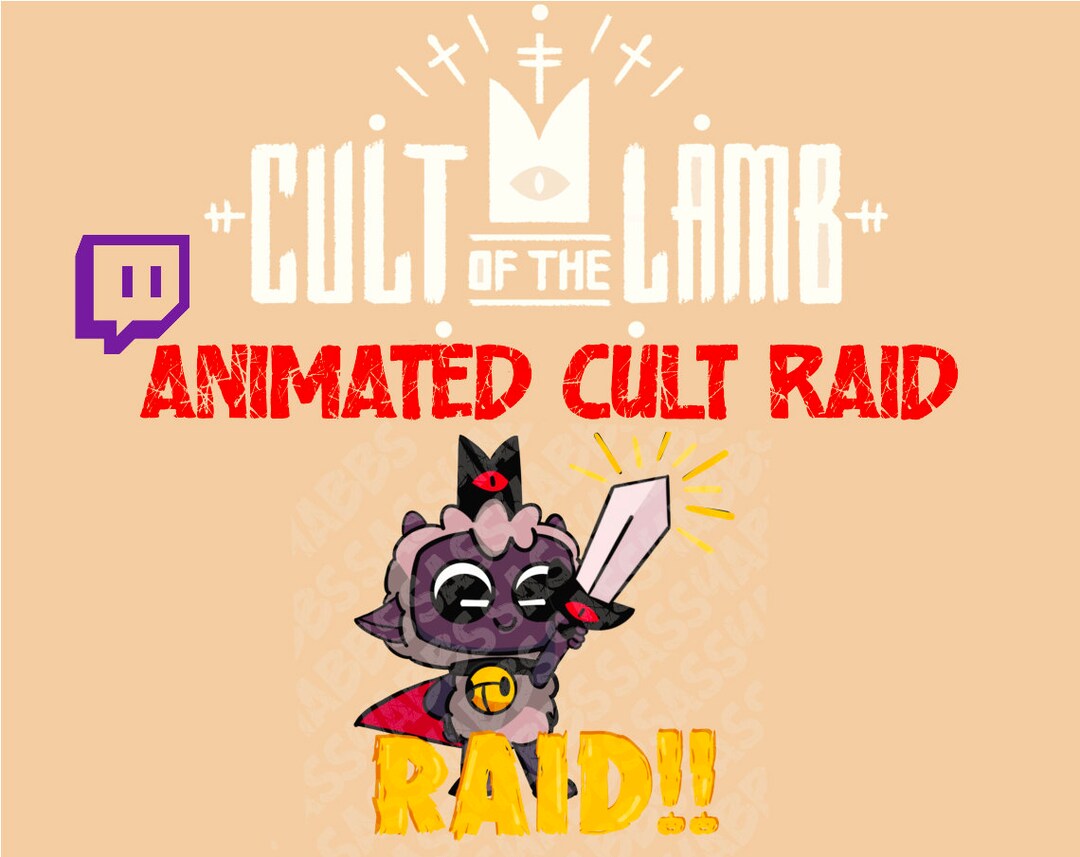 Animated Cult of the Lamb Raid Emote - Etsy