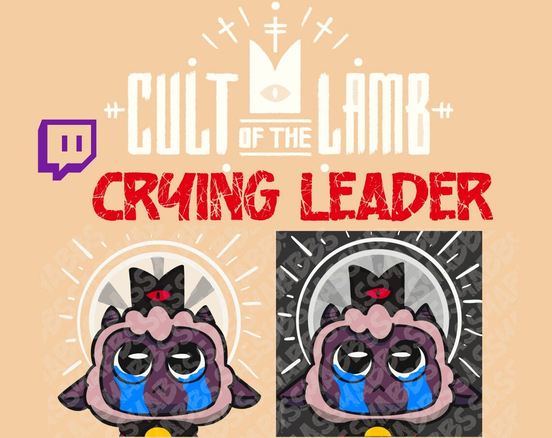 Cult of the Lamb CRYING - Etsy