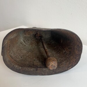 Large Old Metal Cow Bell - Etsy