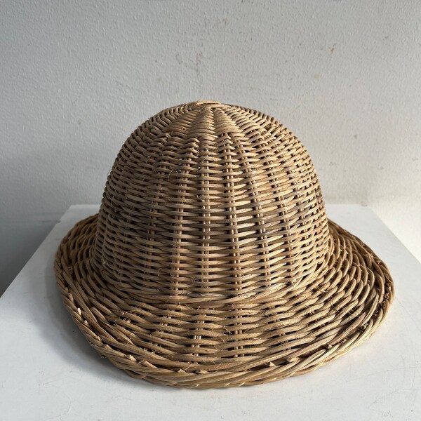 Wicker Hat - Etsy