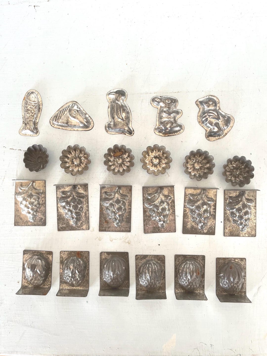 Vintage Metal Maple Candy Molds - Etsy