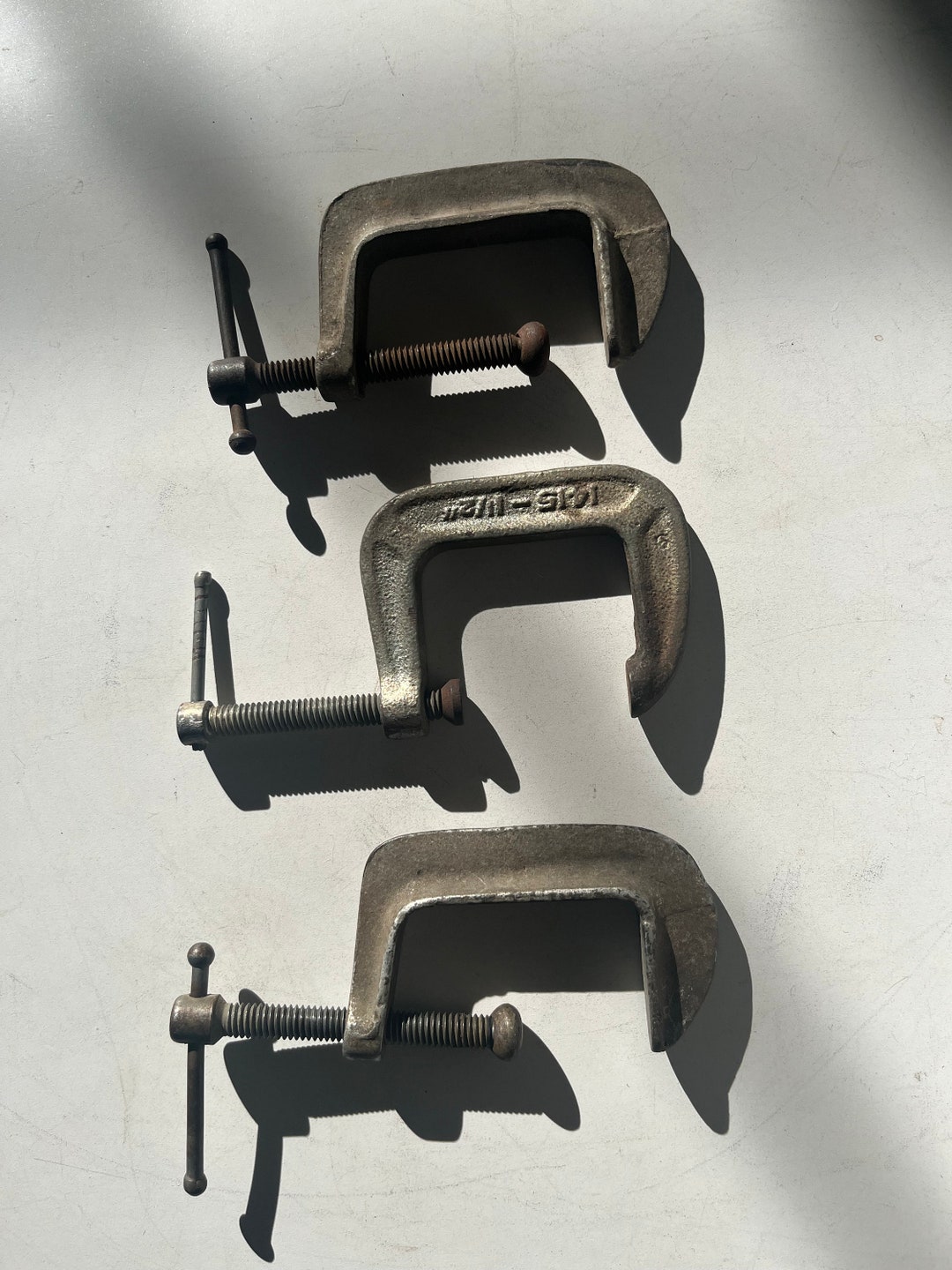 Set of Three Small C Clamps - Etsy