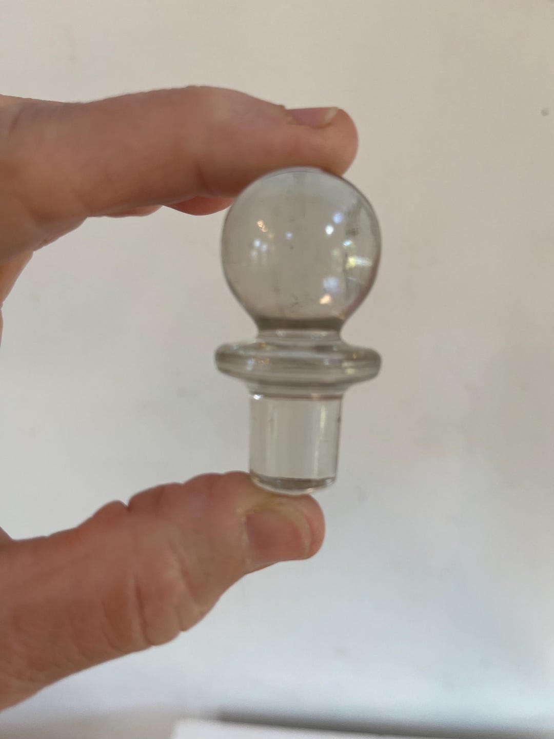 Four Round Ball Glass Bottle Stoppers - Etsy