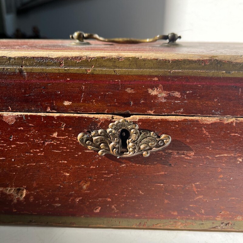 Antique White Box - Etsy