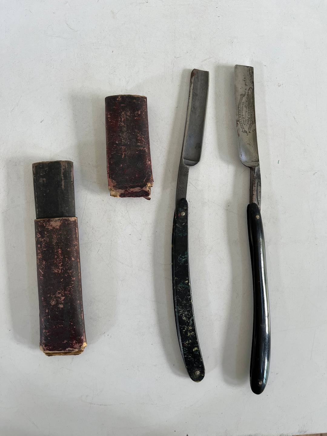 Antique Straight Razor - Etsy