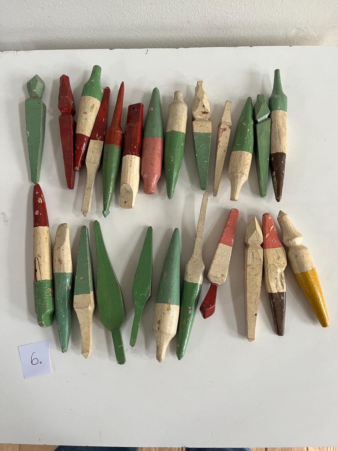 Collection of 24 Colorful Fishing Bobbers - Etsy