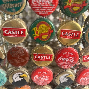 Vintage Bottle Cap Basket - Etsy
