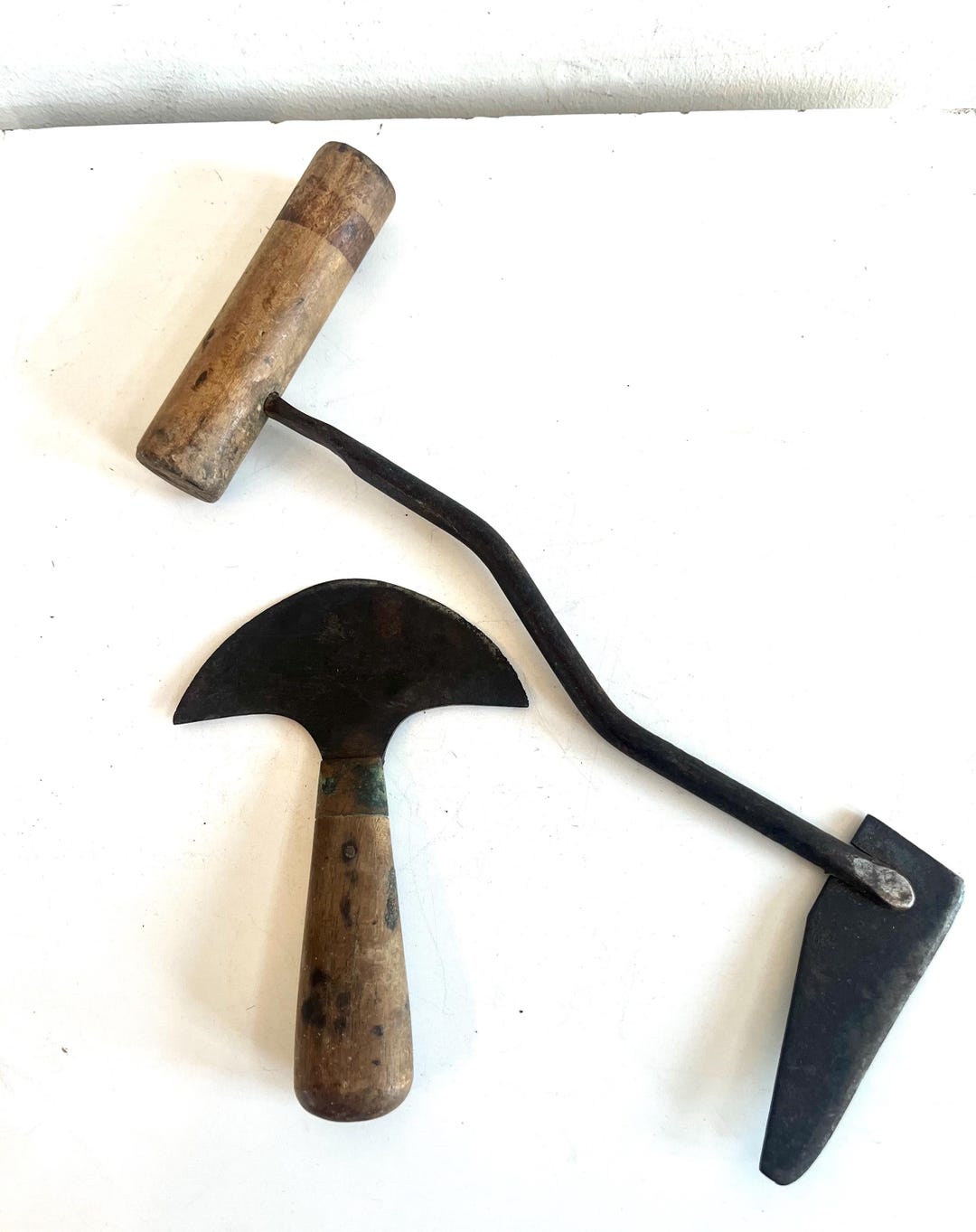 Two Vintage Cutting or Chopping Tools - Etsy