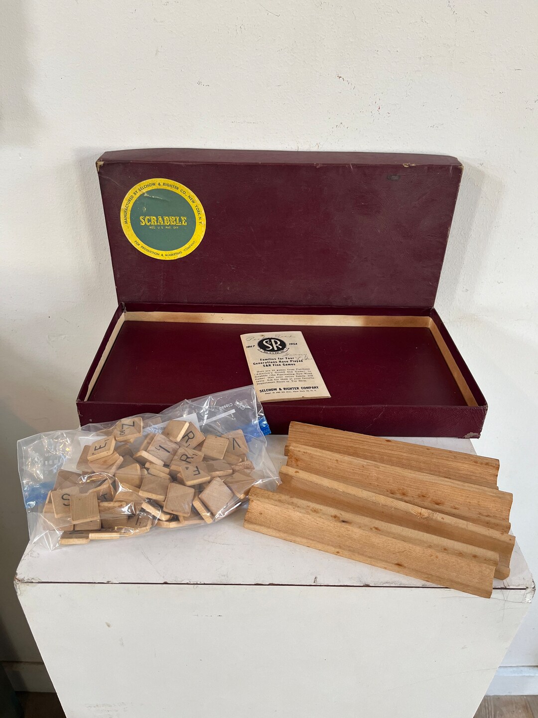 1940 Scrabble Game With Box - Etsy