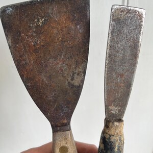 Two Old Putty Knives - Etsy