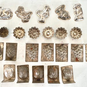 Vintage Metal Maple Candy Molds - Etsy