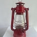 Red Metal Oil Lantern - Etsy