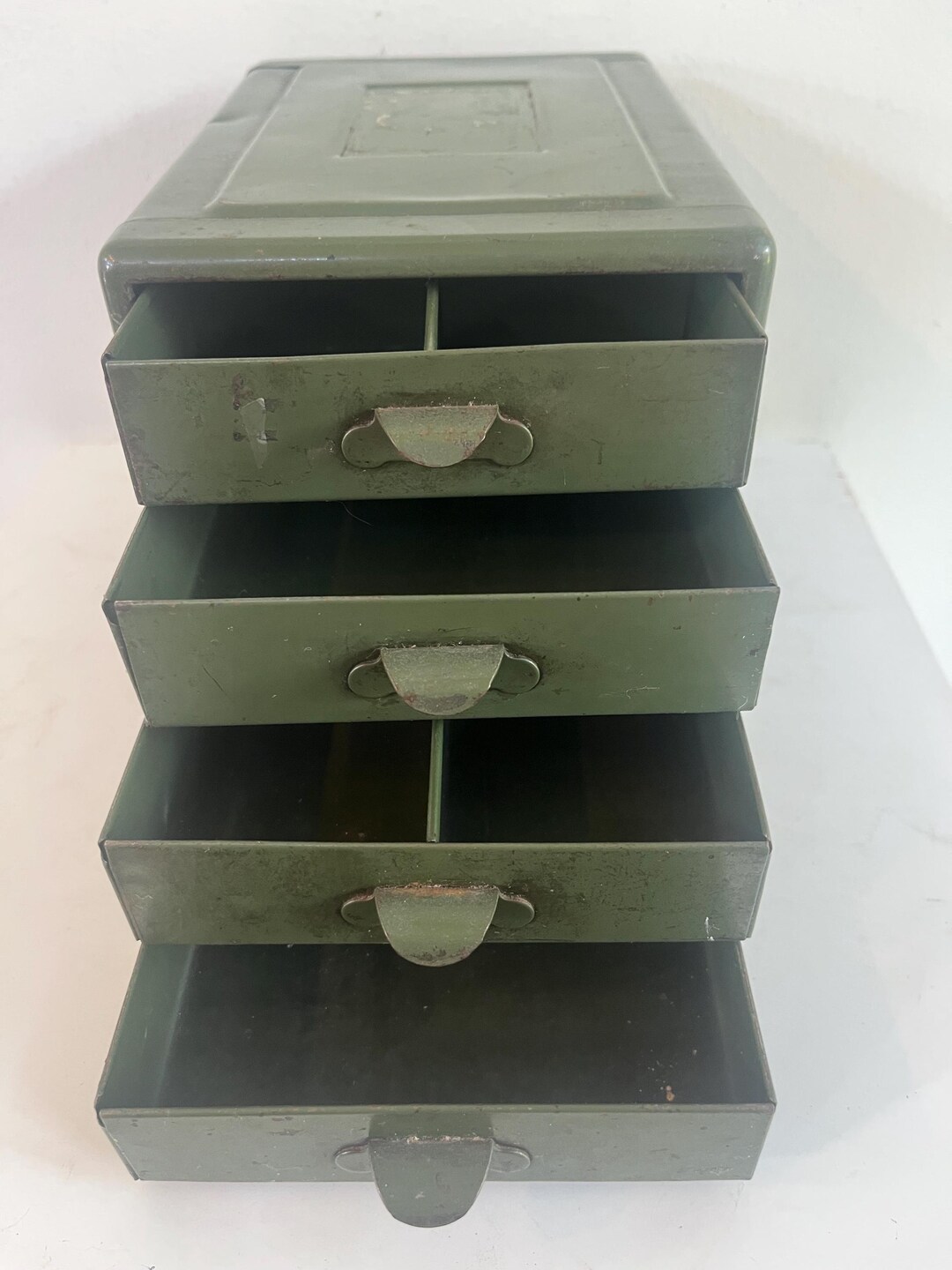 Vintage Small Metal Drawer Storage Box - Etsy