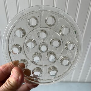 Large Glass Flower Frog - Etsy