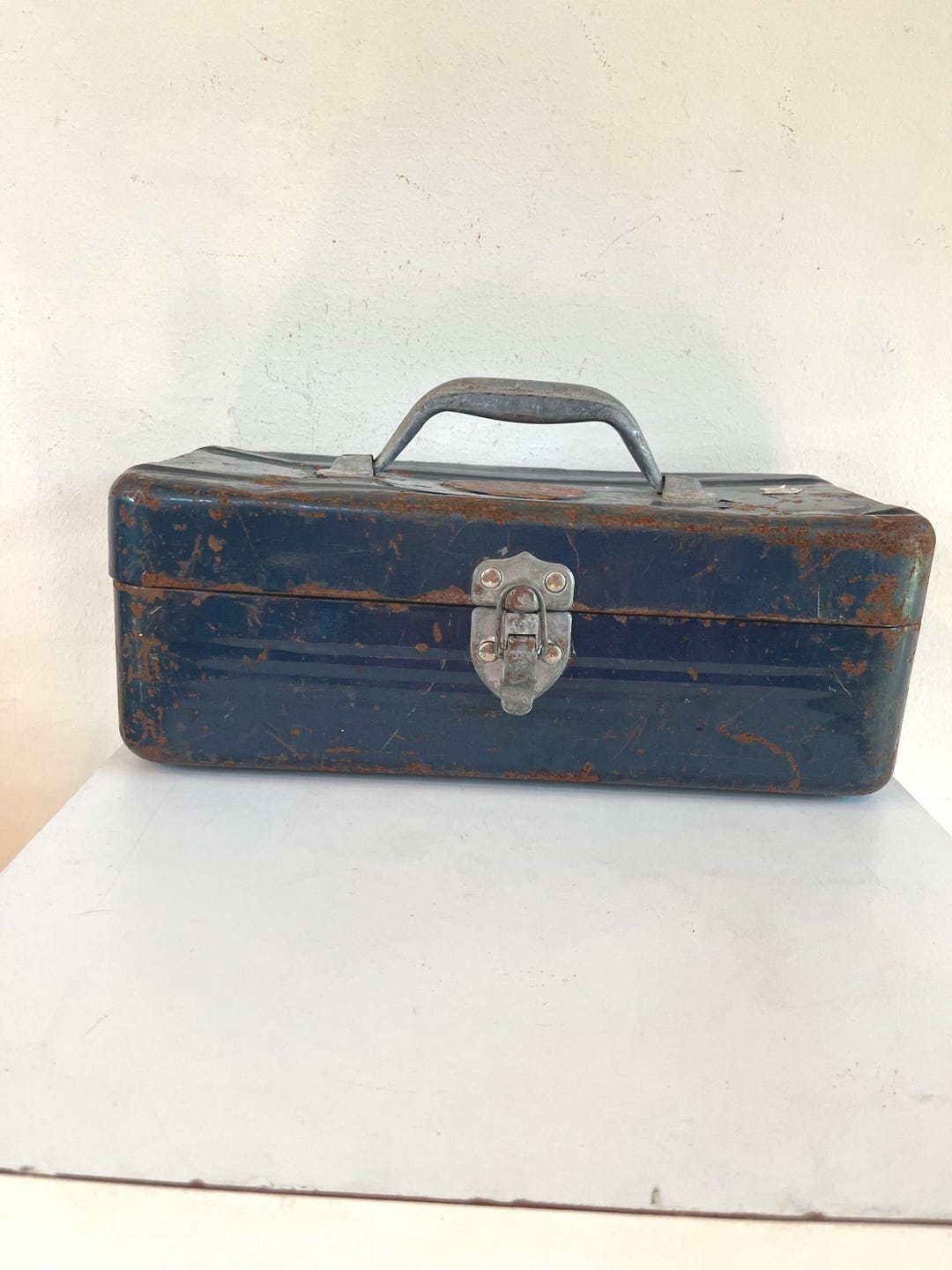 Vintage Blue Simonsen Tool Box - Etsy