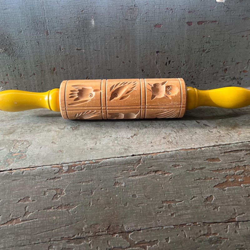Carved Rolling Pin - Etsy