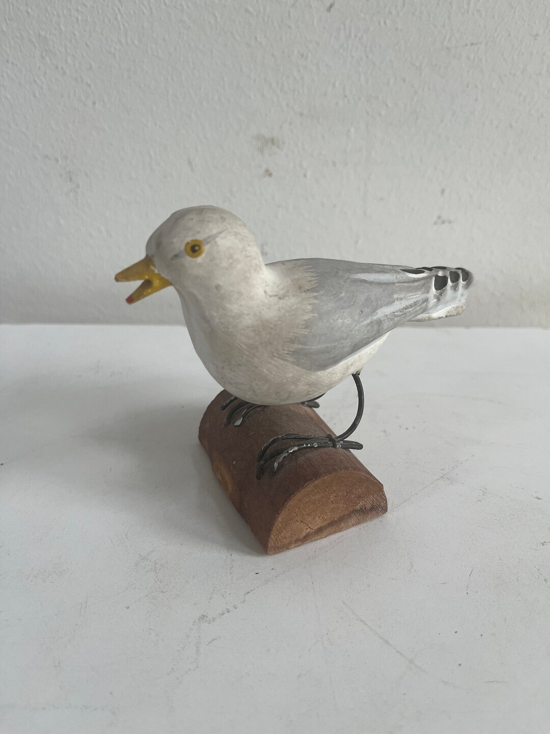 Vintage Sea Gull Carving - Etsy