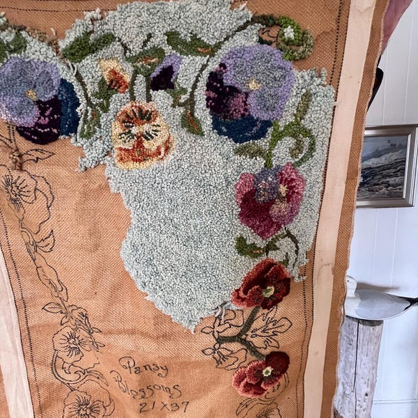 Hooked Rug Pattern - Etsy