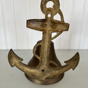 Vintage Brass Wall Mount Bell - Etsy