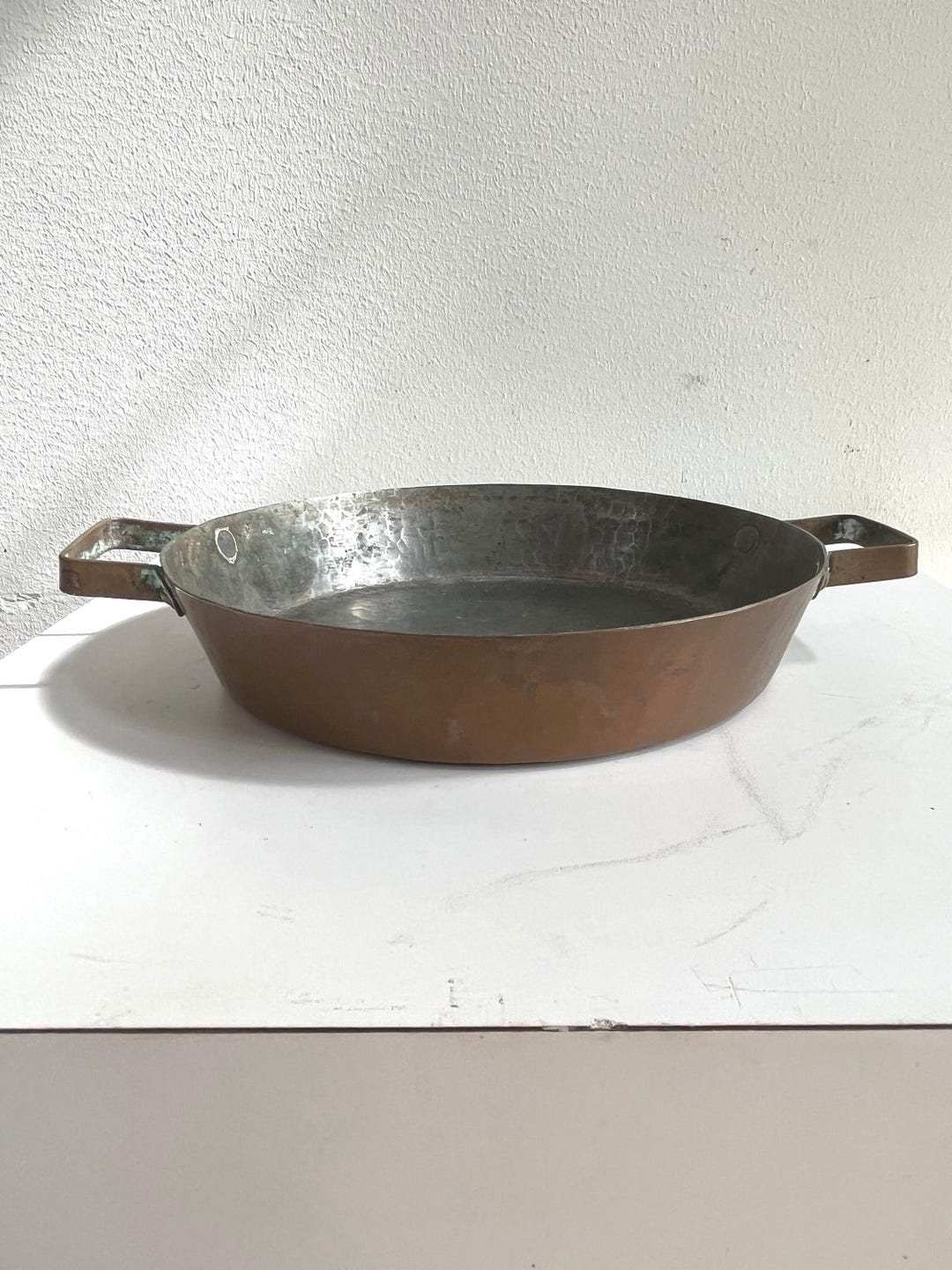 Small Copper Pan With Two Handles - Etsy