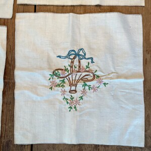 Embroidered Quilt Squares - Etsy