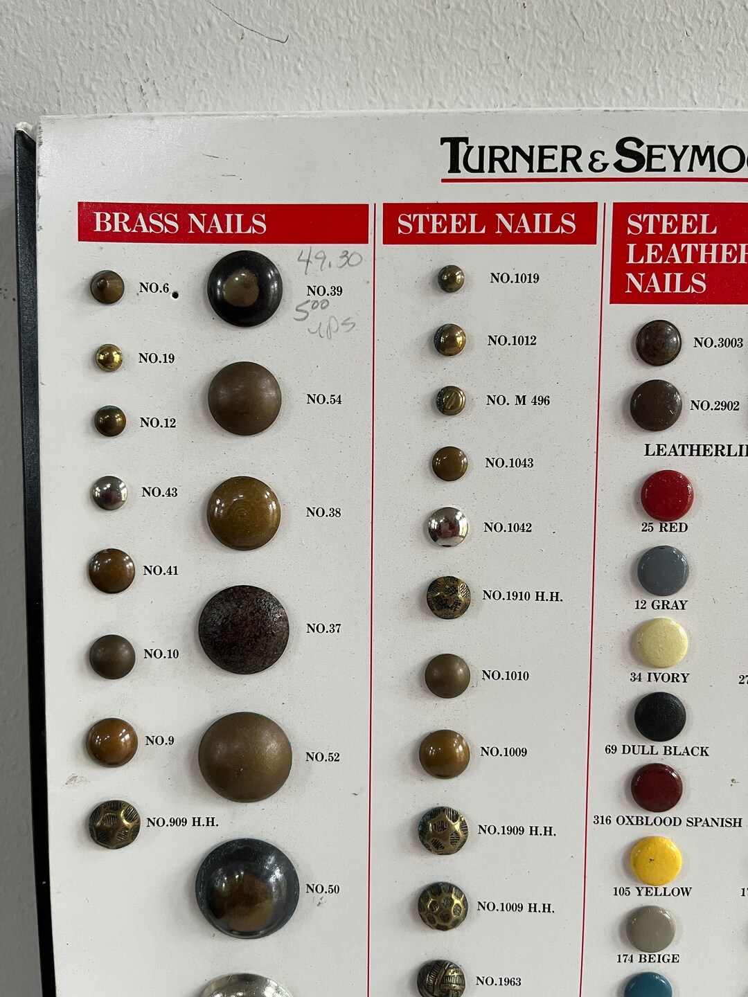 Colorful Tack Sample Board - Etsy