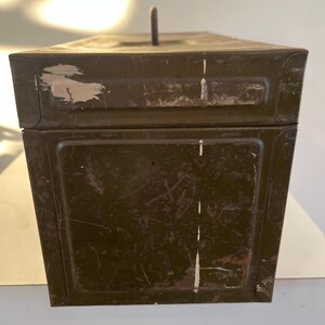 Old Dark Green Tool Box - Etsy