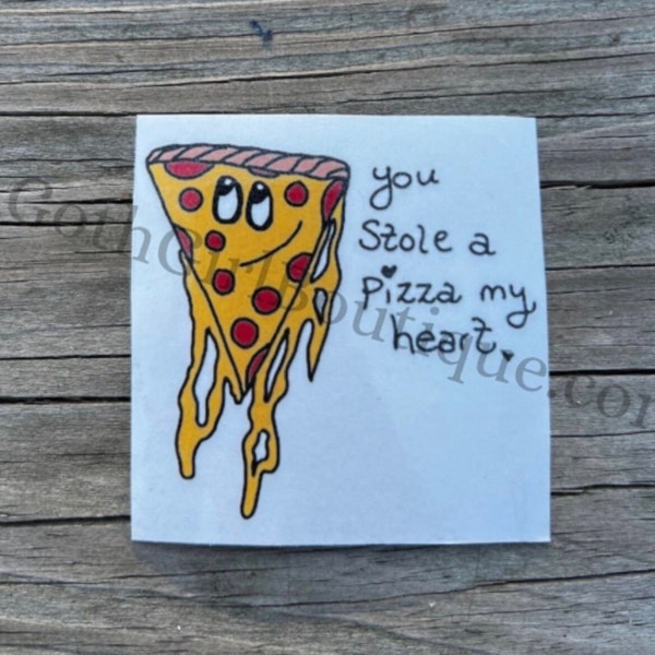 You Stole a Pizza My Heart - Etsy