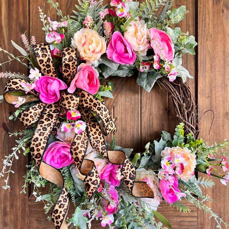 Animal Print Wreath - Etsy