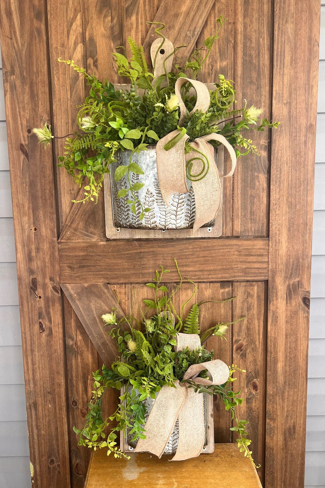 Everyday Greenery Natural Wall Hanging, Minimalist Wall Pockets, Simple ...