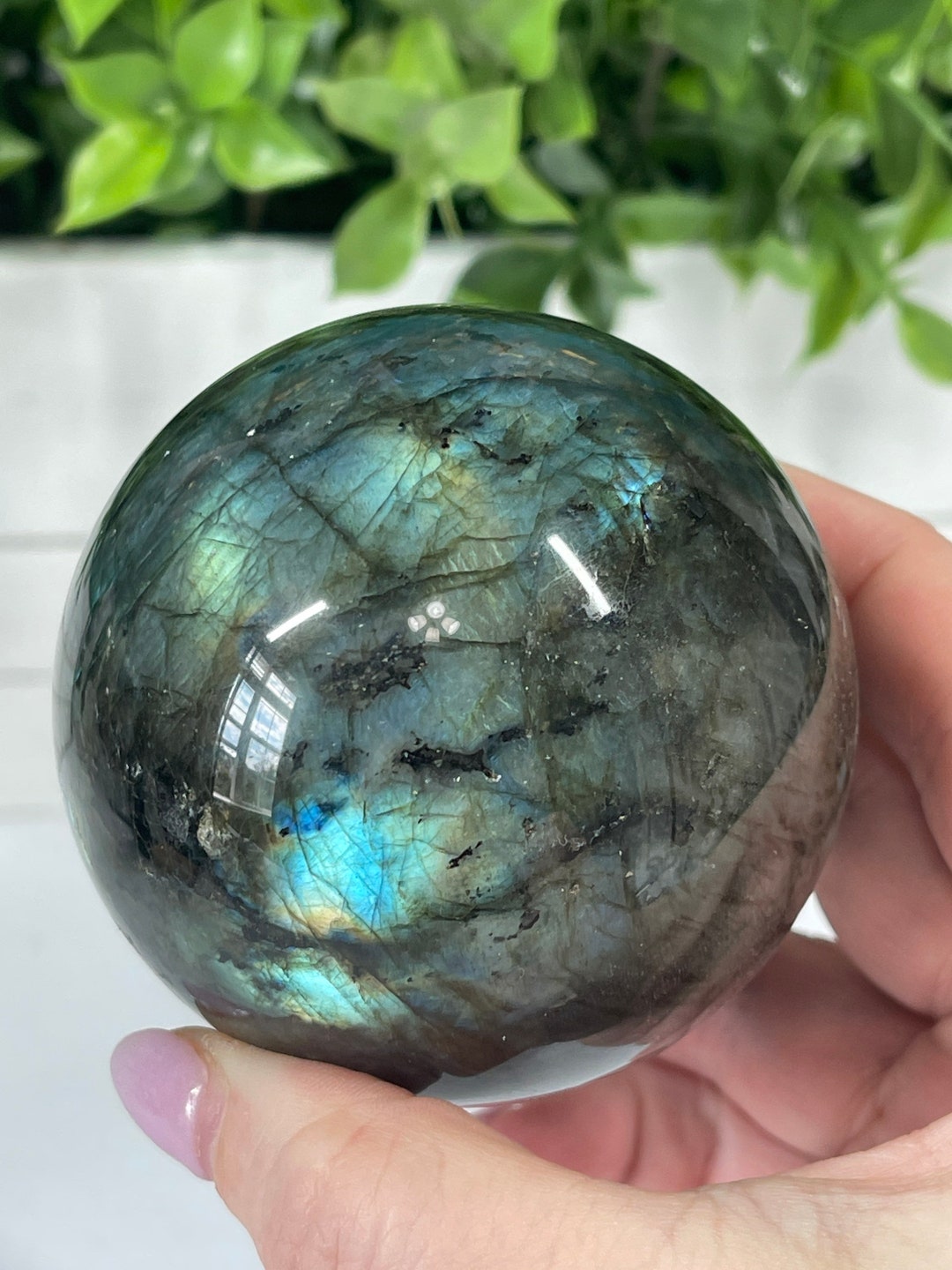 Beautiful Flashy Labradorite Spheres - Etsy