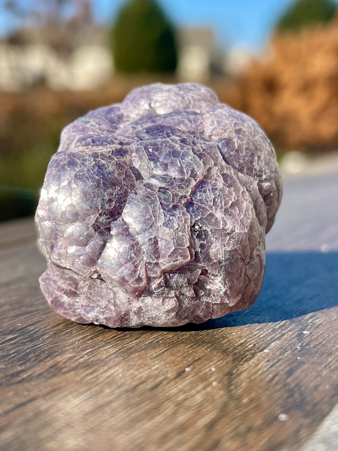Purple Botryoidal Lepidolite Crystal Specimen - Etsy