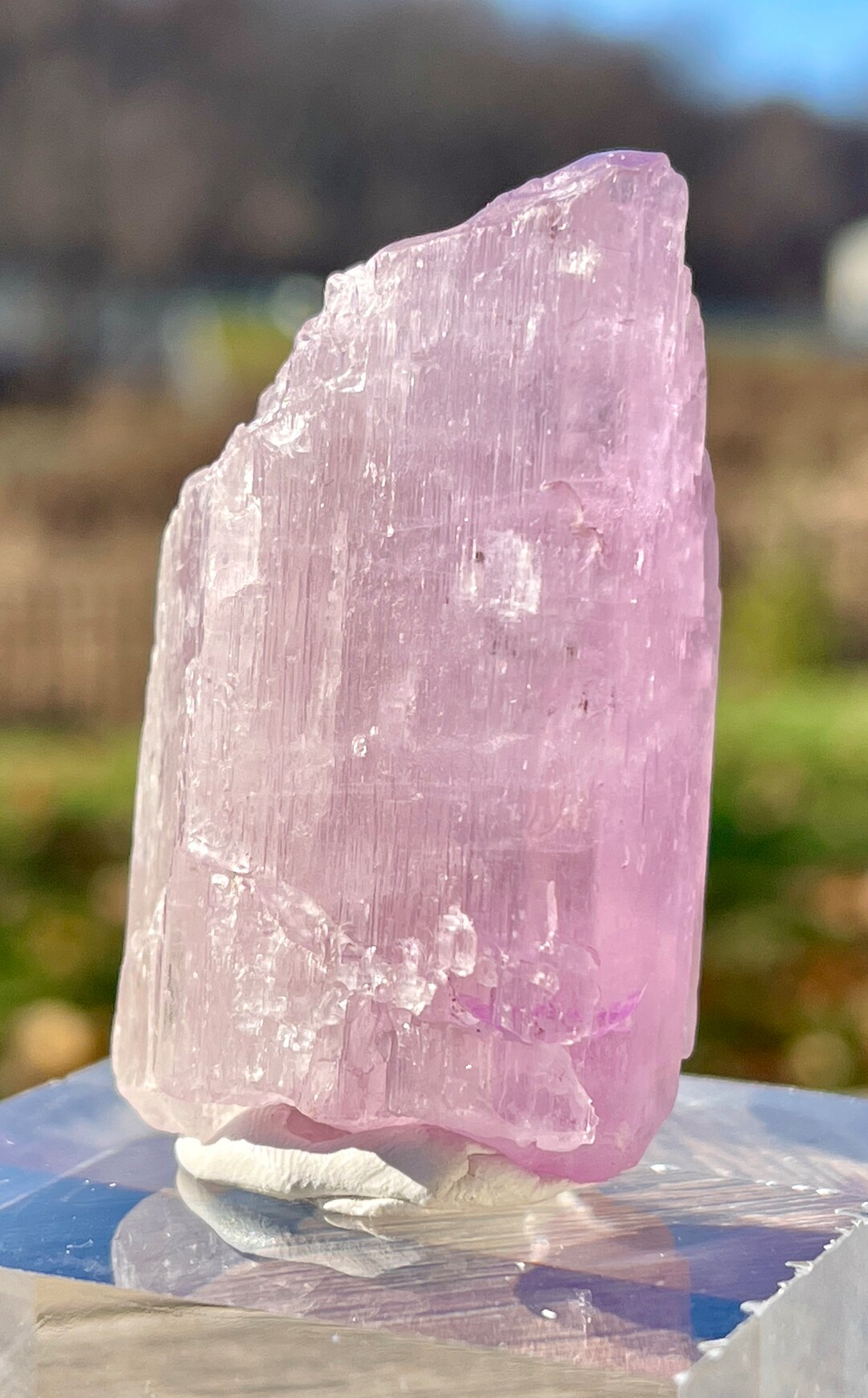 Magenta Kunzite Crystal Specimen - Etsy