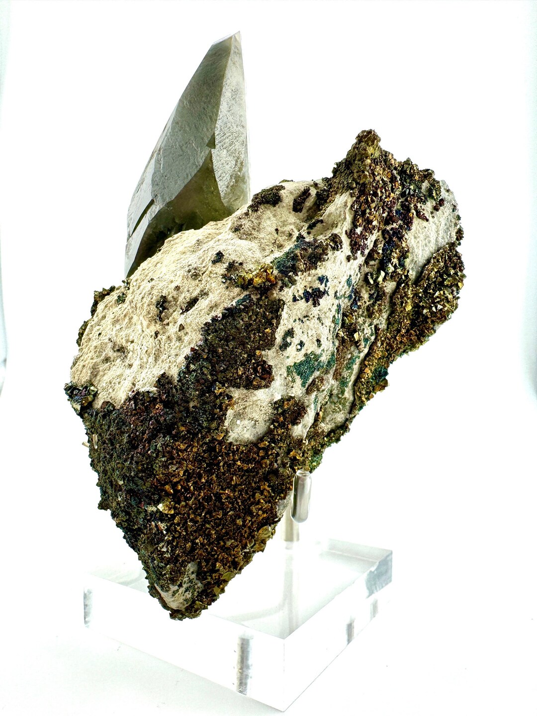 Sweetwater Dragon Scale Calcite With Chalcopyrite - Etsy