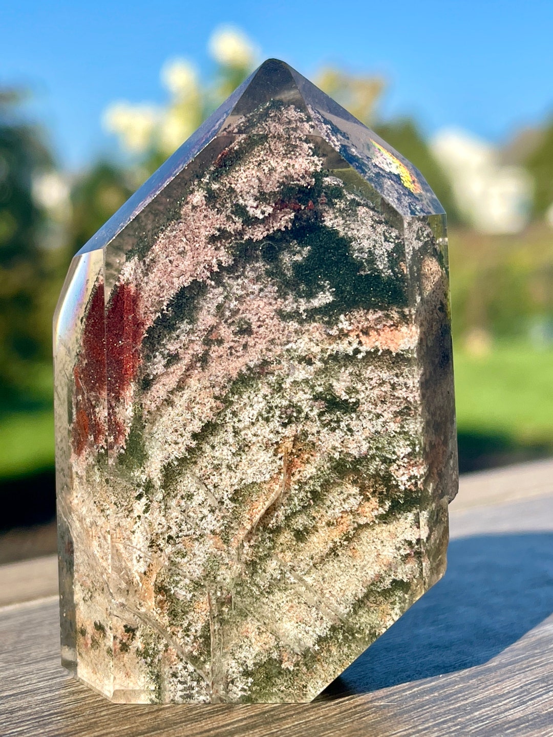 Four Seasons Garden Quartz Tower - Etsy