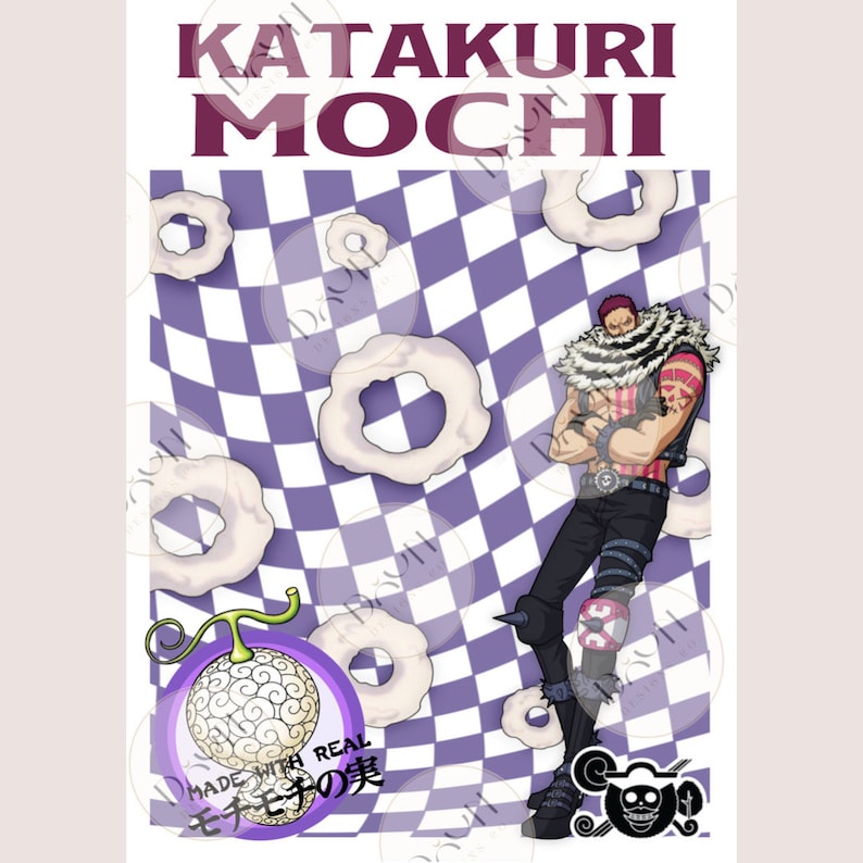 Charlotte Katakuri Mochi One Piece Wall Print - Etsy