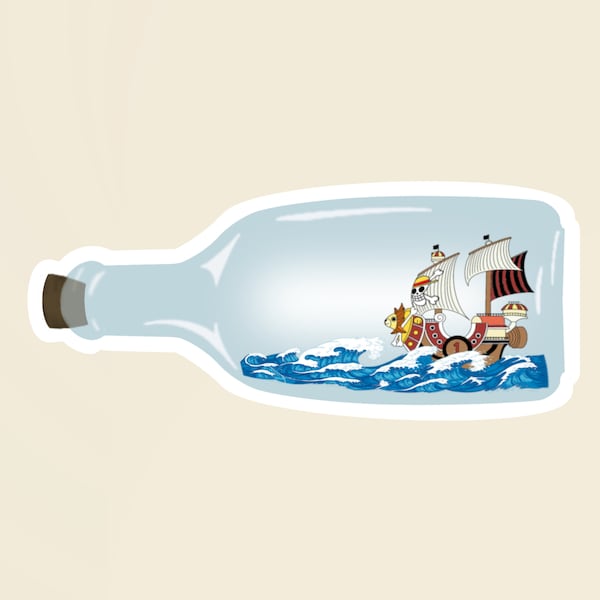 Buy Thousand Sunny One Piece Ship in Bottle Online In India - Etsy India