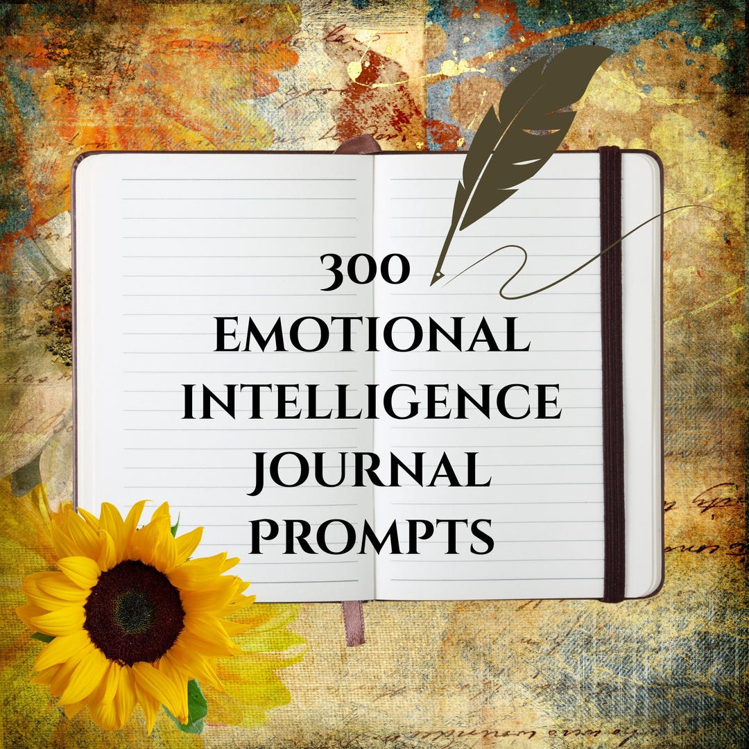 300 Emotional Intelligence Journal Prompts - Etsy