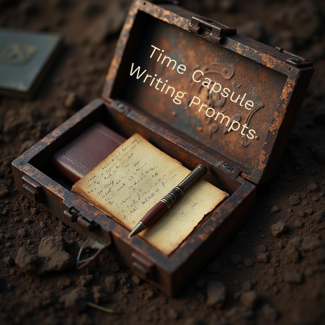 40 Time Capsule Writing Prompts Journal - Etsy
