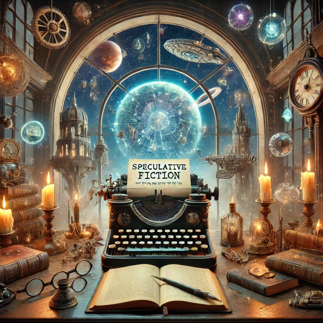 50 Speculative Fiction Writing Prompts Journal - Etsy