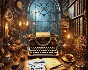 50 Gothic Fiction Writing Prompts Journal - Etsy